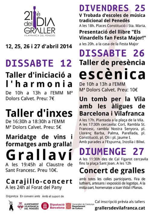 XXI Dia del graller a Vilafranca del Penedès • Socpetit.cat