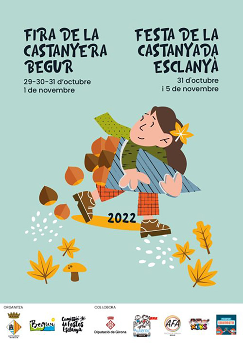Fira de la Castanyera a Begur i Festa de la Castanyada a Esclanyà, el ...